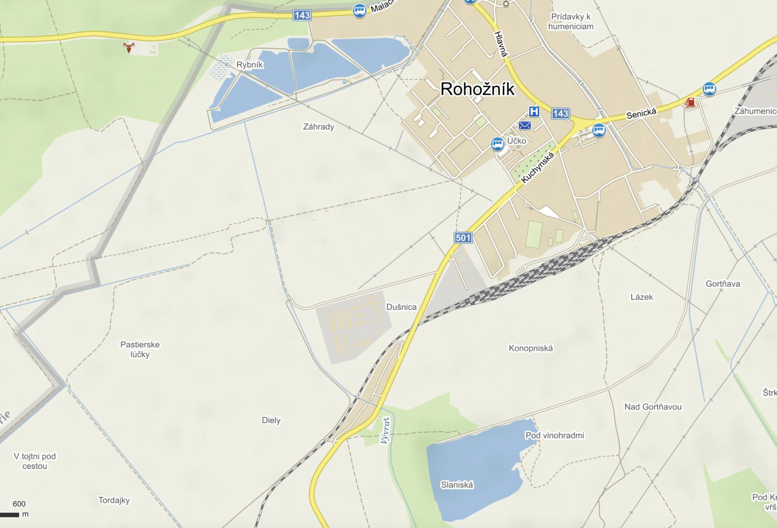 Rybárske revíry – MO SRZ Rohožník